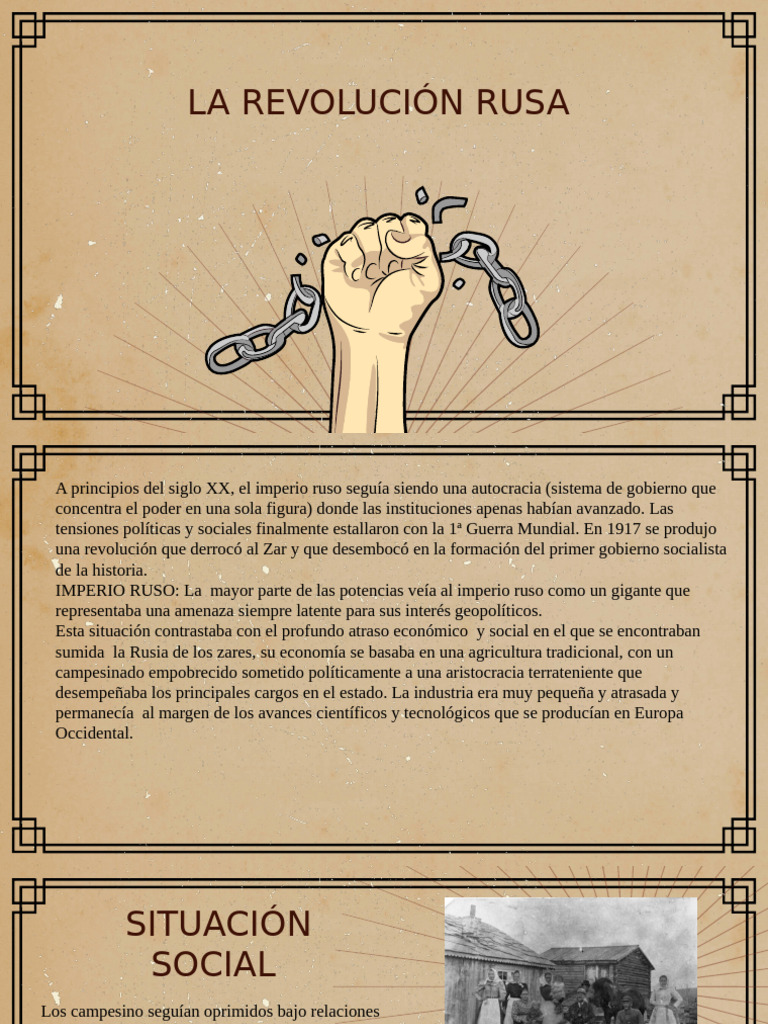 Revolución Rusa | PDF | Imperio ruso | Vladimir Lenin