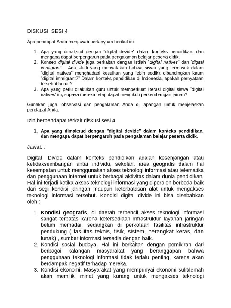 DISKUSI Sesi 4 Difusi Inovasi | PDF