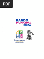 Atizapan - Santa Cruz - Bando-Municipal-2025 | PDF | Gobierno local | México