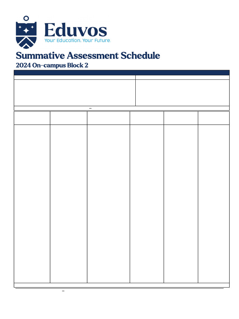 2024 Supplementary Assessment Schedule | PDF