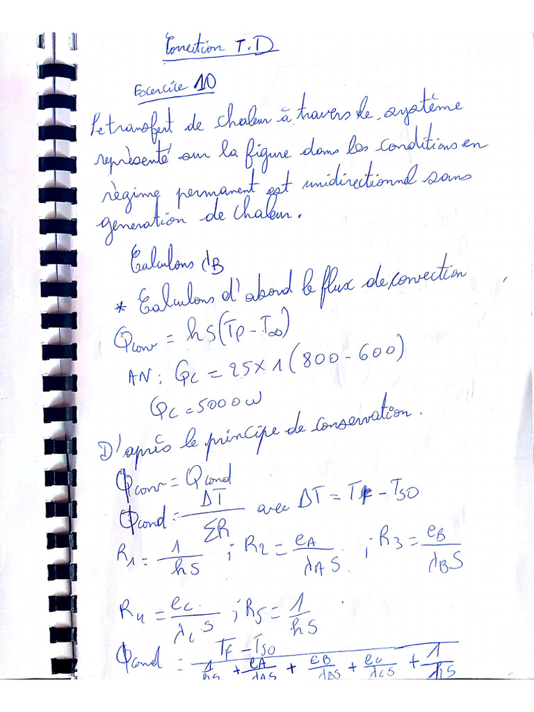 TD Transfert Correction | PDF