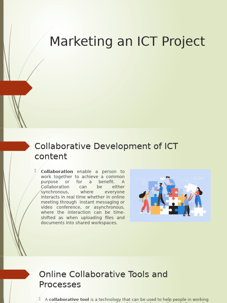 Marketing An ICT Project | PDF | Project Management | Educational ...