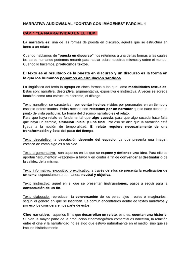 Resumen Nav p1 | PDF | Narración