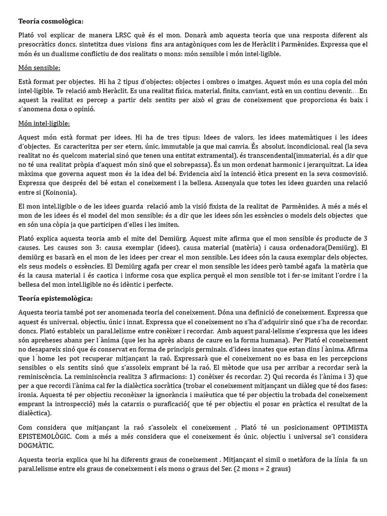 Teoria_Completa_Plato | PDF