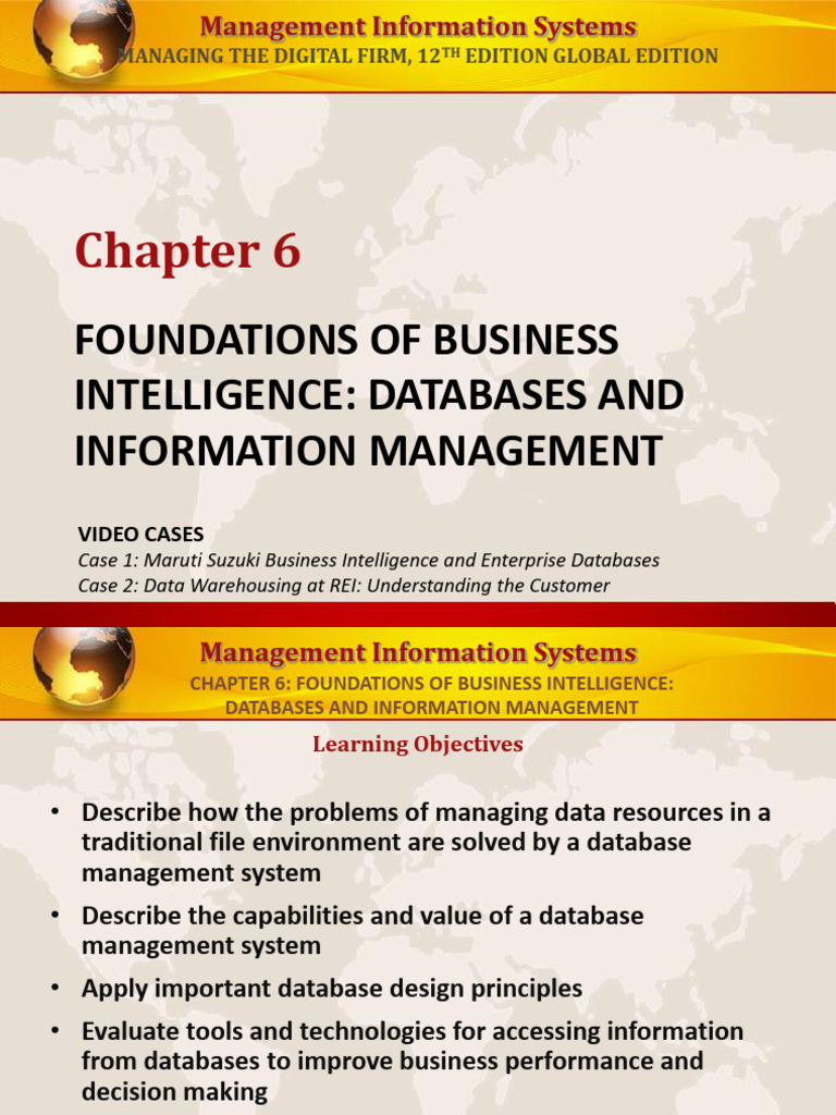 Laudon Mis12 ppt06 GE | PDF | Relational Model | Relational Database