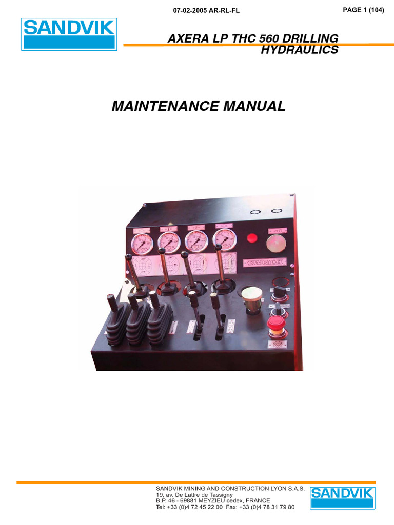 S06 THC 560 Axera LP | PDF | Continuum Mechanics | Liquids