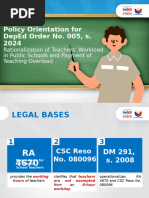 (Dm-Ouhrod-2025-1641) Teacher Workload Policy Toolkit For Deped Orders ...
