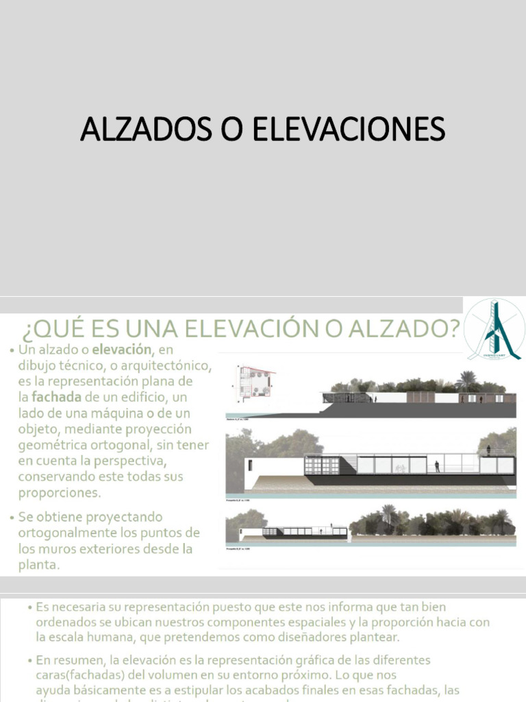 Alzados o Elevaciones | PDF