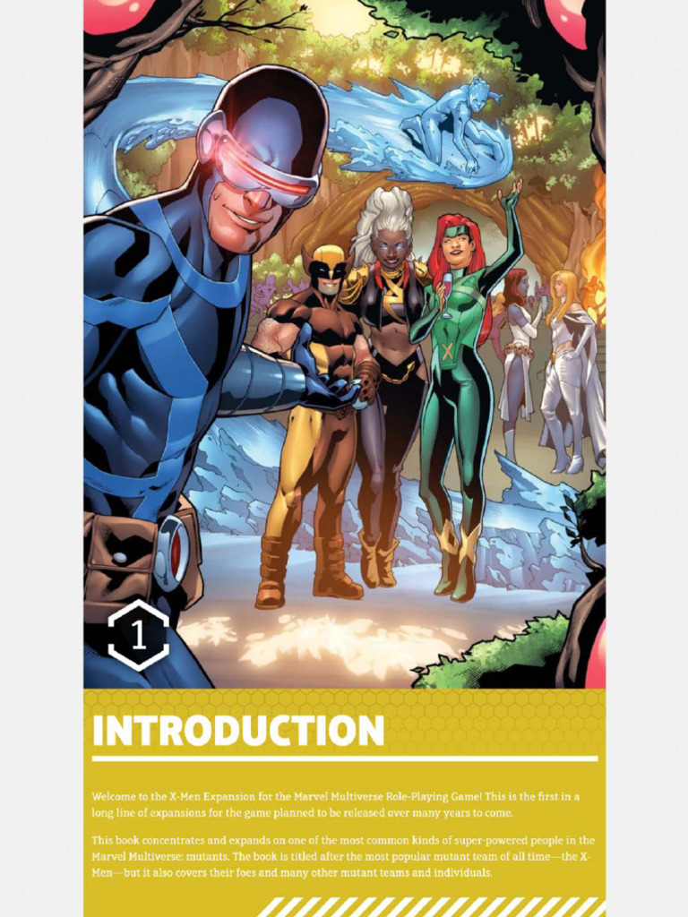 Marvel Multiverse X Men Expansion | PDF