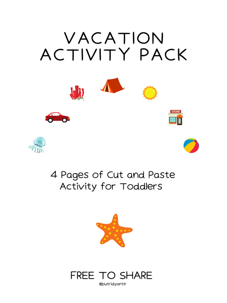 55.vacation Activity Pack | PDF