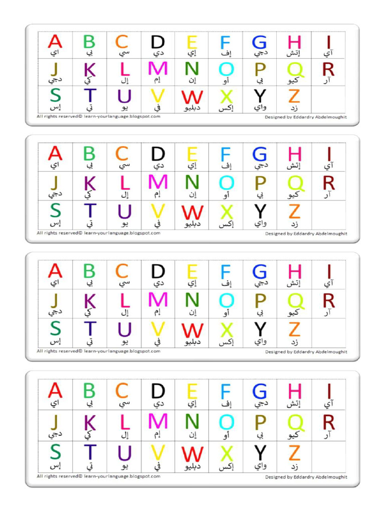 Alphabets | PDF