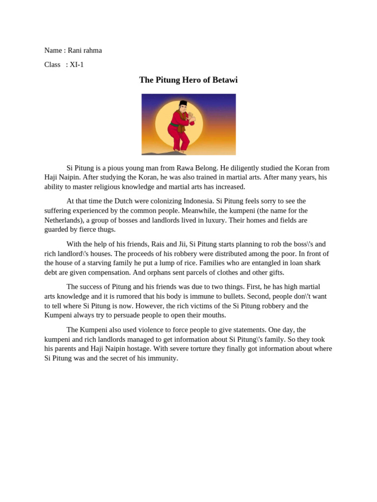 Narrative Myth Rani | PDF