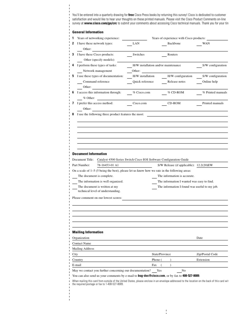Catalyst 4500 Series Switch Cisco Ios Software Config Guide Pdf Data Transmission Internet