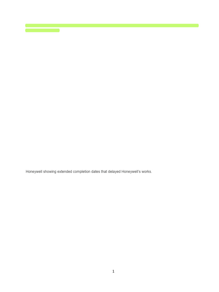 Construction Contract Delays | PDF | Contractual Term | Business Law