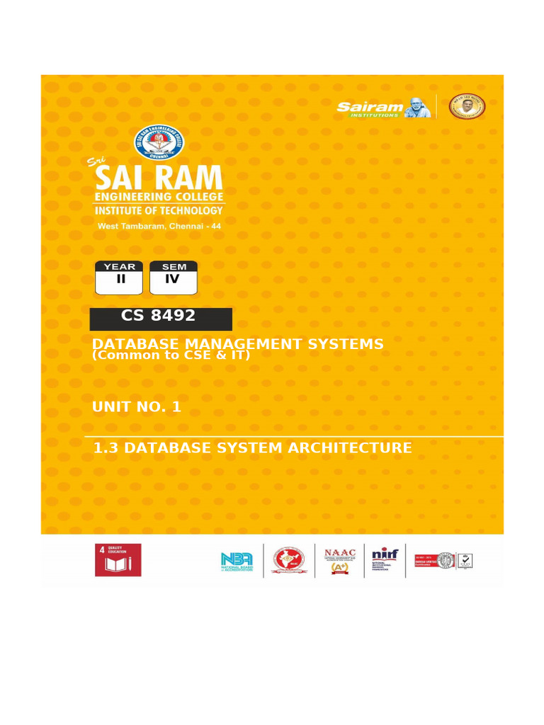 1.3 Video Links Database System Architecture | PDF 1.3 Video Links Database System Architecture | PDF