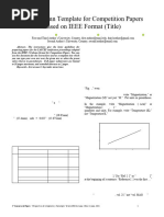 Ieee Conference Paper Template | PDF | Typefaces | Bracket