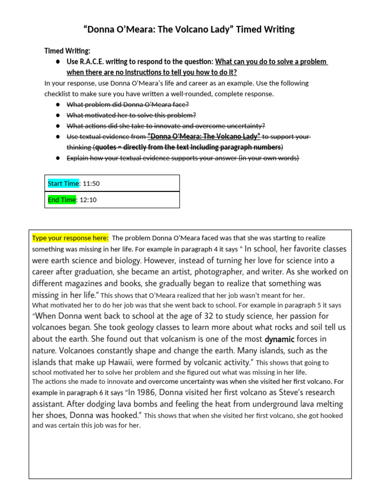 Donna O'Meara's Journey to Volcanology | PDF | Volcano | Natural Sciences