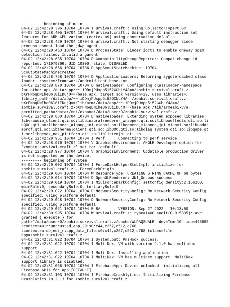 Mod Menu Log - Zombie - Survival.craft.z | PDF | Software Engineering | Software Development