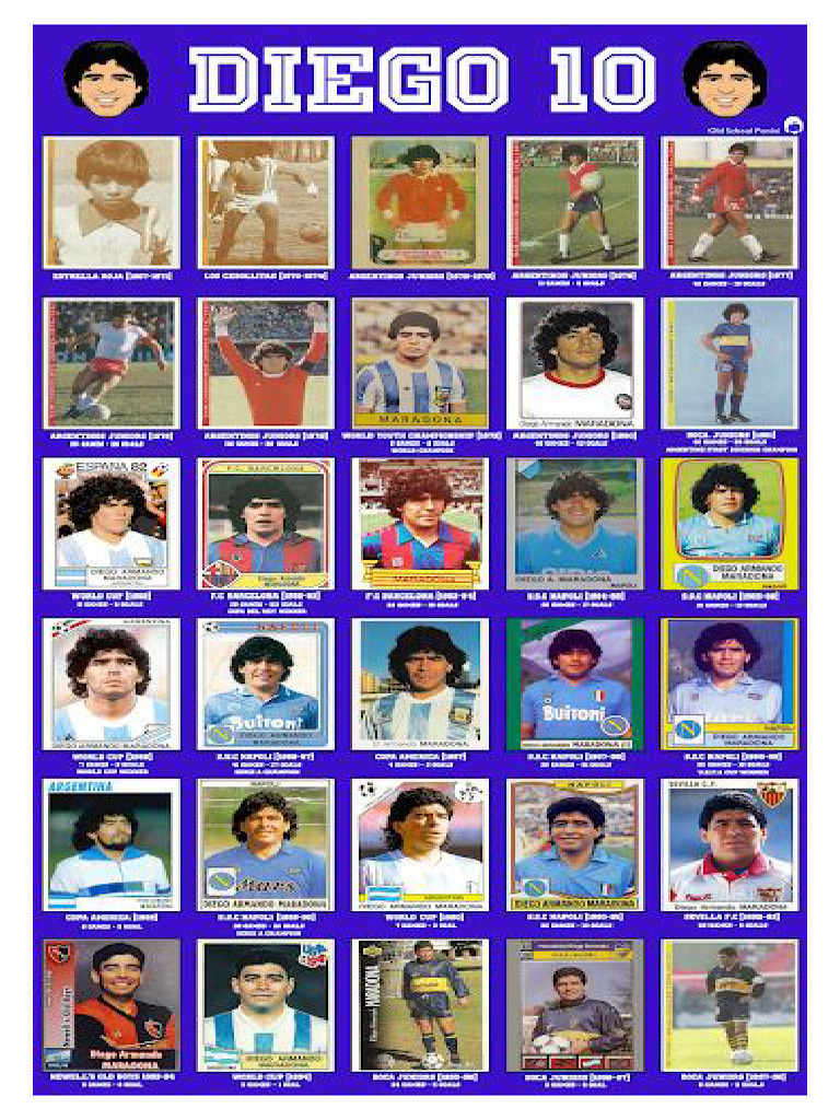 Diego Maradona, Last Sticker | PDF