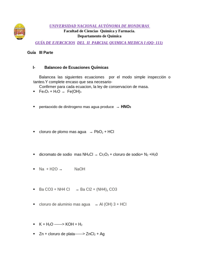 Guia 3 II Parcial Final | PDF | Redox | Respiración celular