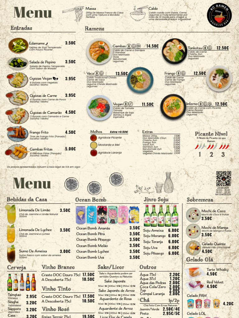 Menu Pdf Sauce Fruit