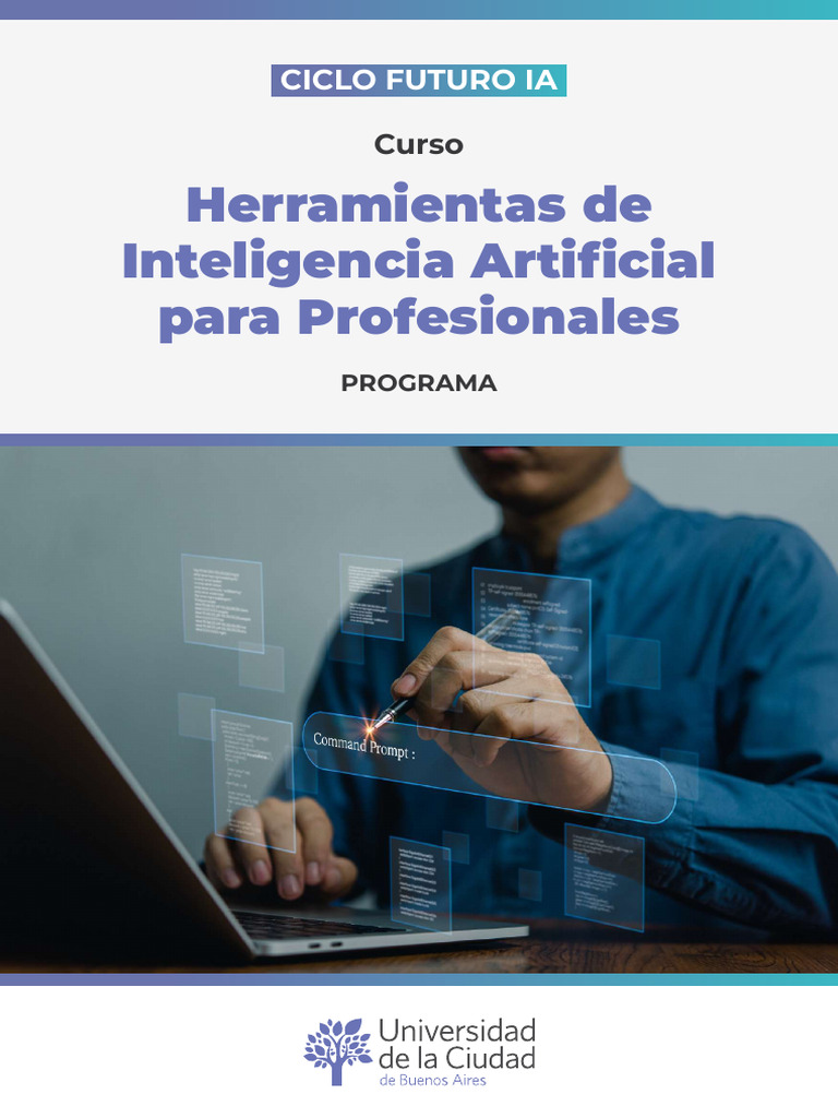 Programa Herramientas de Inteligencia Artificial para Profesionales | PDF | Inteligencia ...