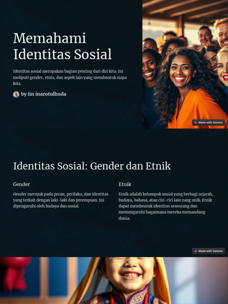 Memahami Identitas Sosial dan Etnik | PDF