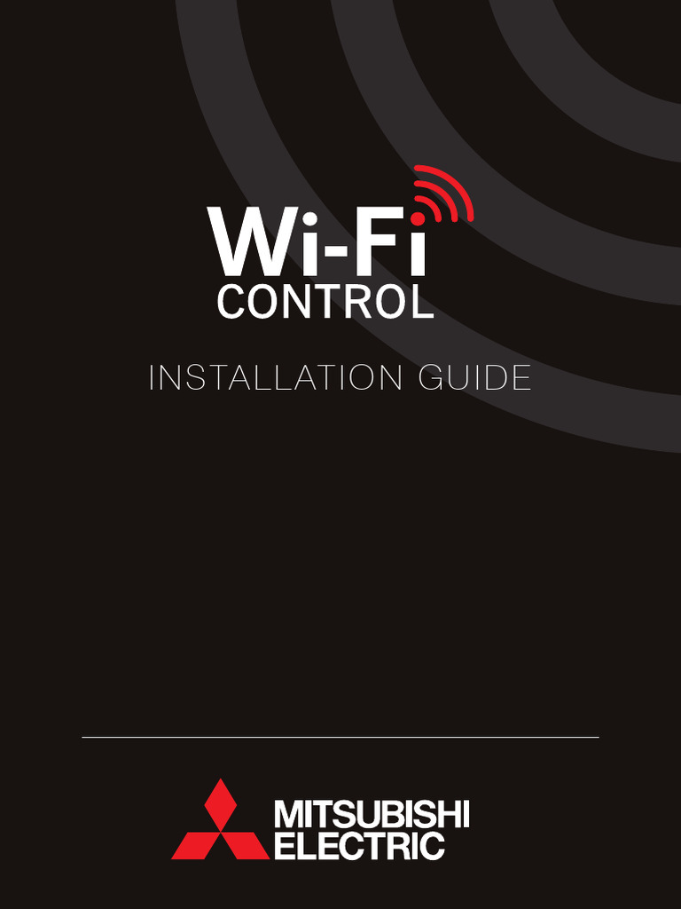 Installer's Guide: Mitsubishi Wi-Fi | PDF | Wi Fi | Wireless Access Point