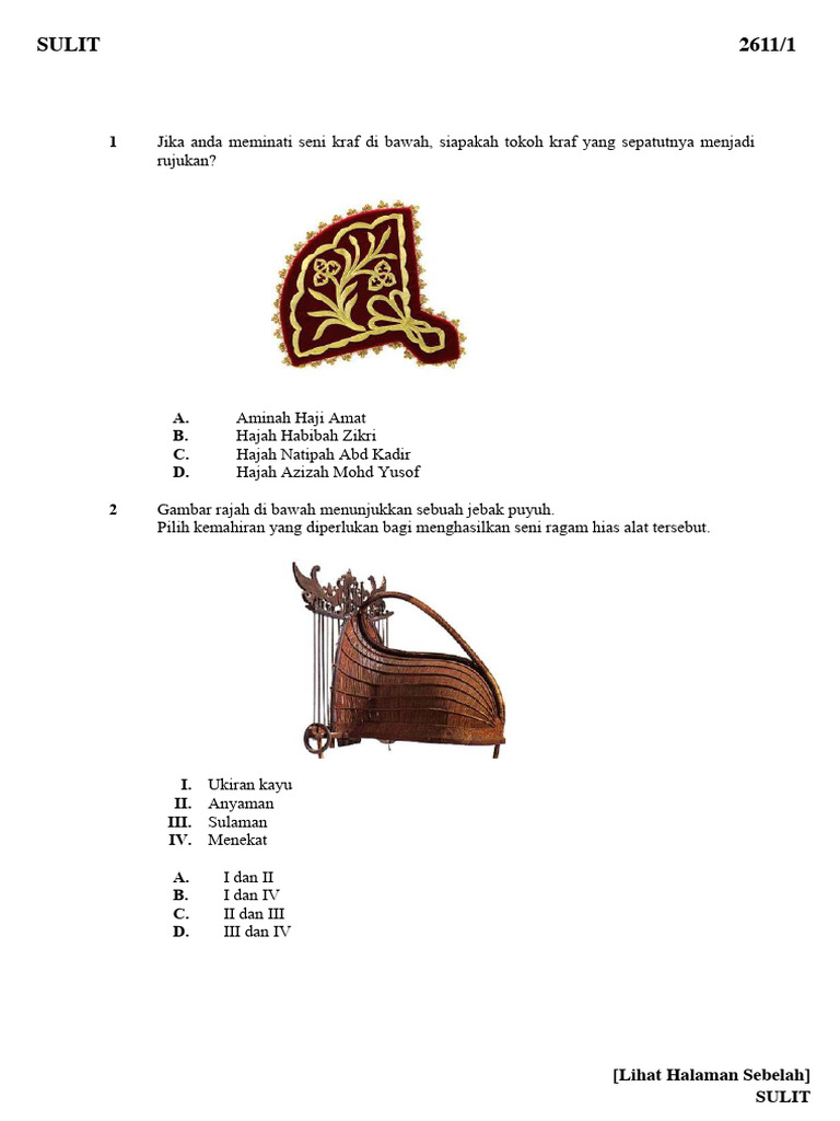 PSV K1 Gerak Gempur SPM 2024 | PDF