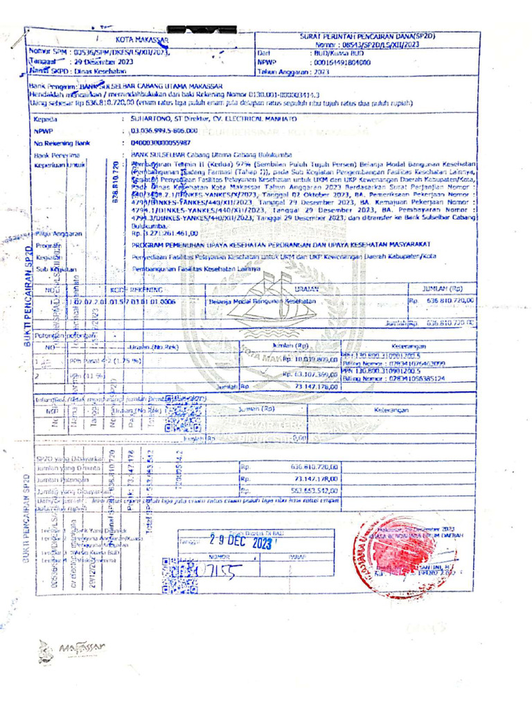SP2D Termin II GF - Compressed | PDF
