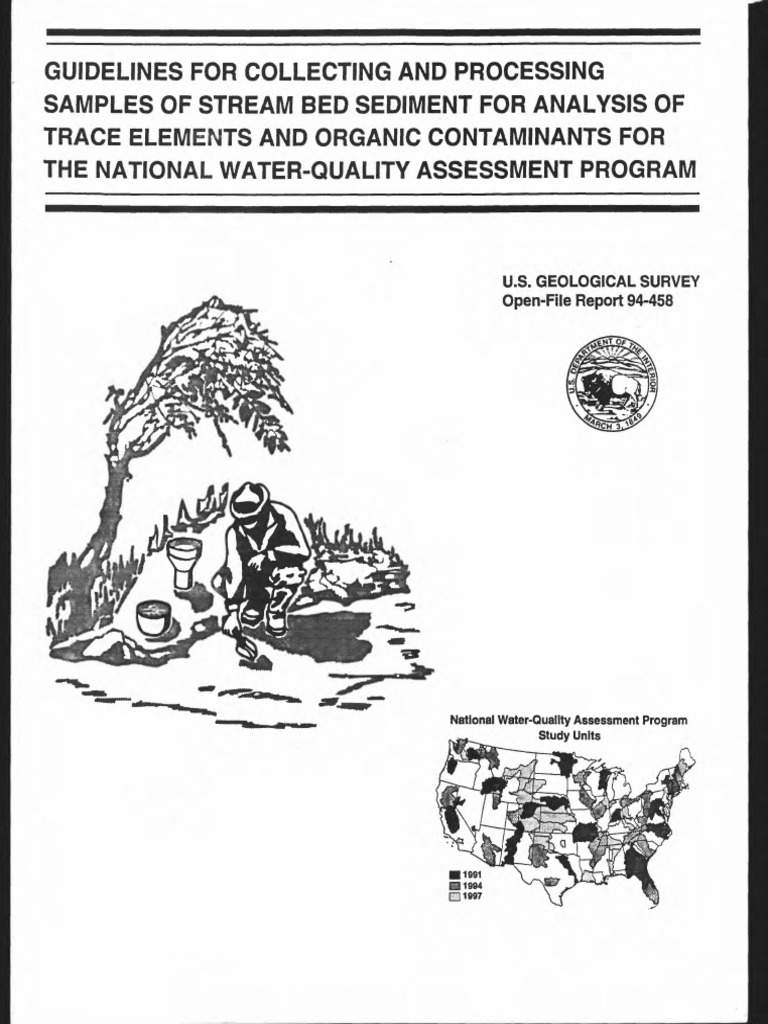 Stream Bed Sediment Sampling Guidelines | PDF | Water Quality | Stream