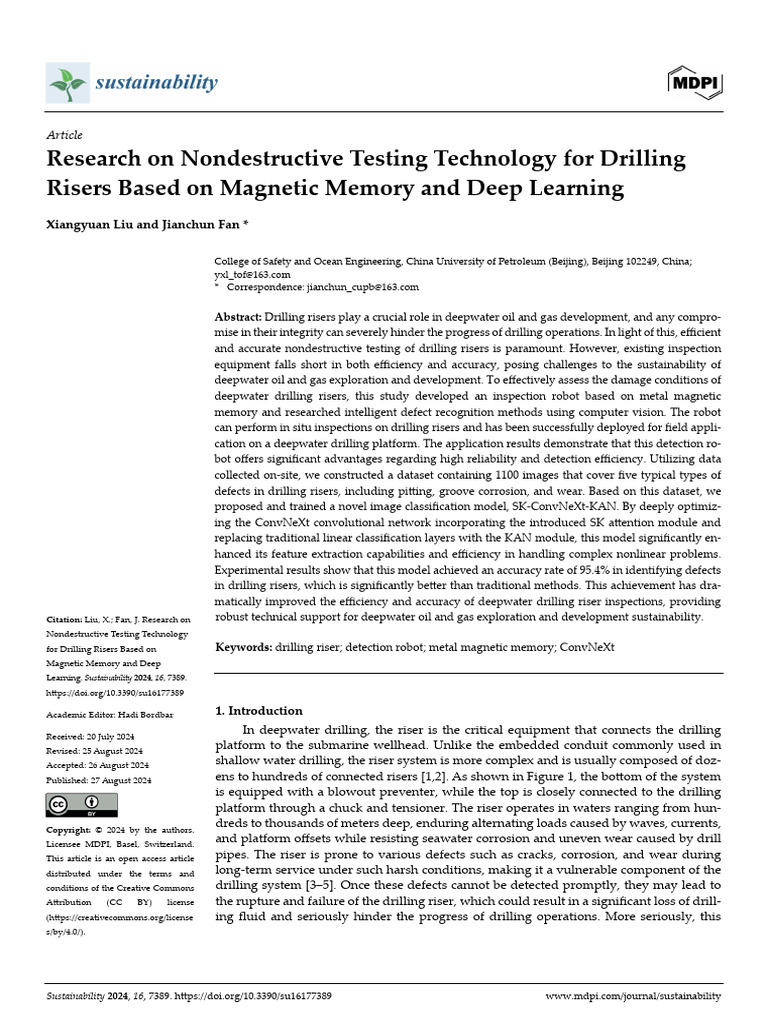 Research On Nondestructive Testing Technology For | PDF | Deep Learning ...