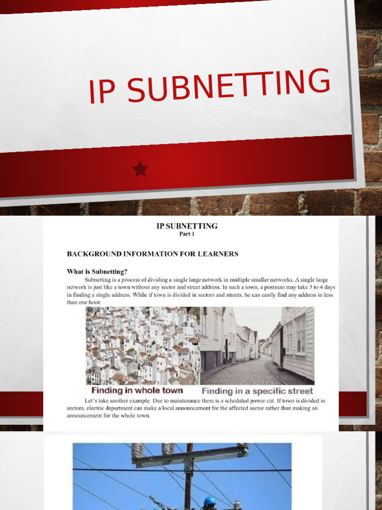 Ip Subnetting | PDF