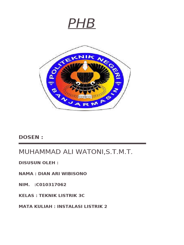Makalah PHB Lengkap | PDF