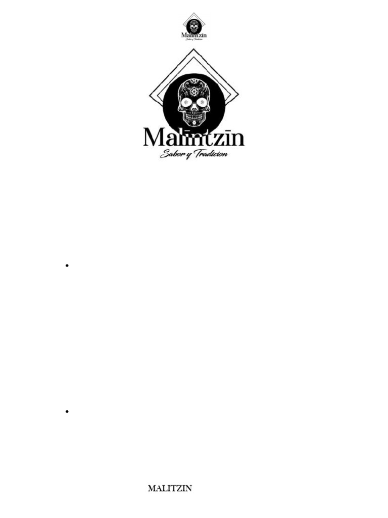 Restaurante Malitzin: Sabor Mexicano Tradicional | PDF