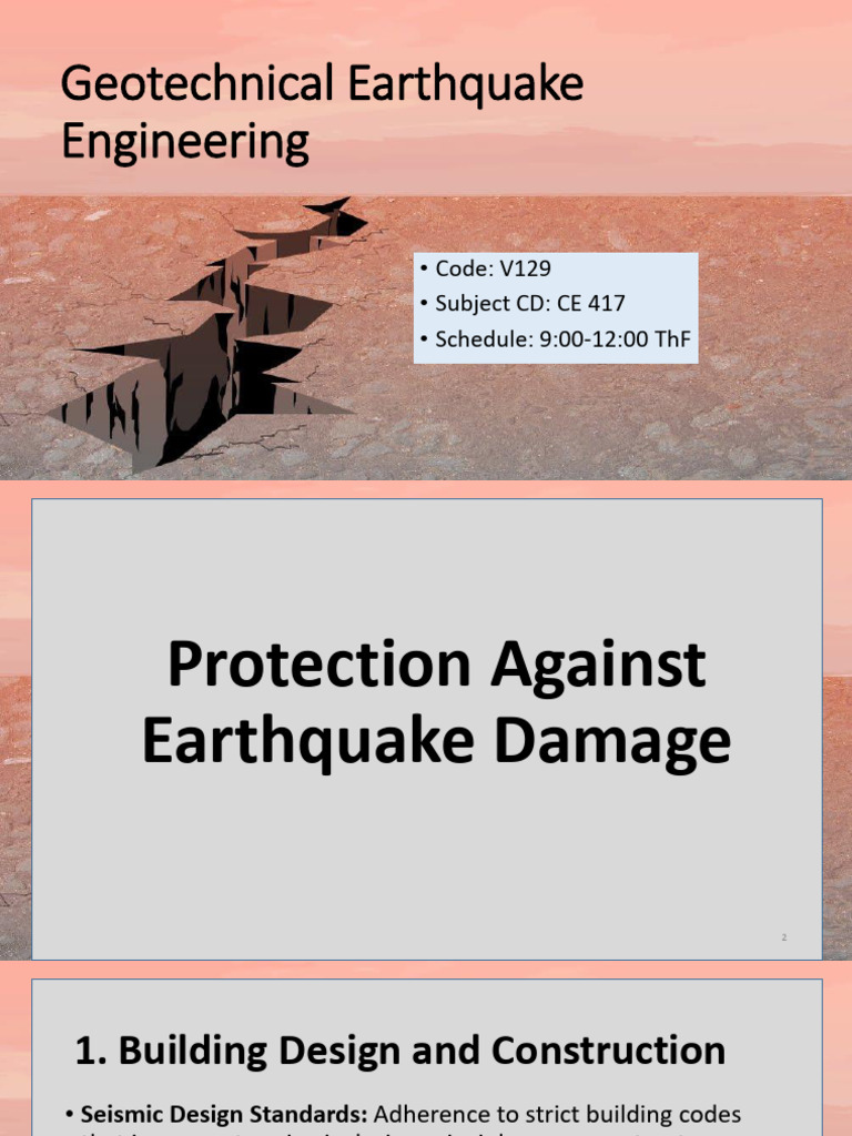 Otechnical Earthquake Engineering | PDF | Waves | Earthquakes
