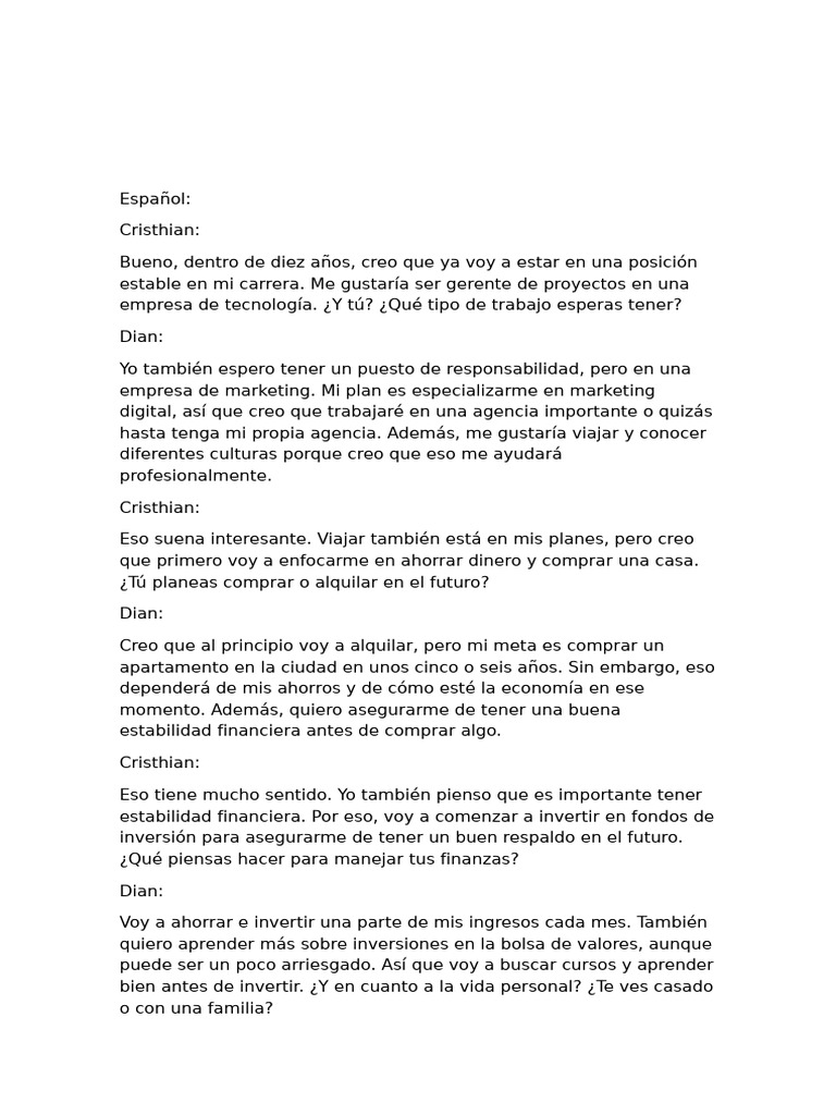 TA3 Ingles | PDF | Comercio | Dinero