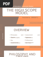 Highscope Curriculum PDF | PDF | Cognitive Development | Learning