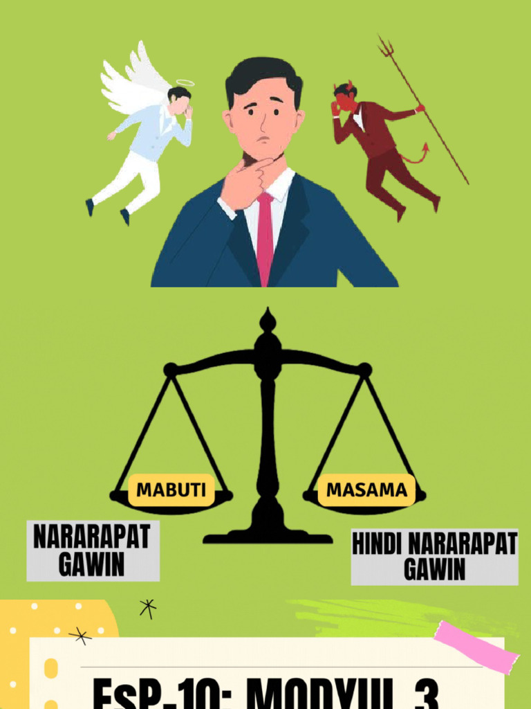 EsP 10 Modyul 3 Konsensiya 1 | PDF