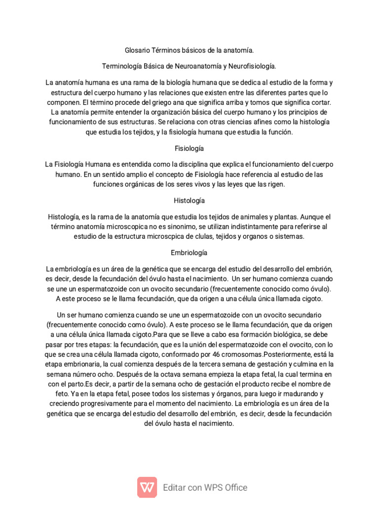 Glosario Términos Básicos Marlon | PDF | Sistema circulatorio | Corazón