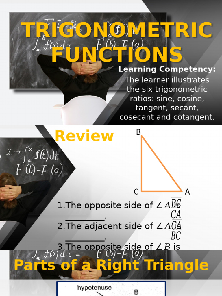 Understanding Trigonometric Functions | PDF | Trigonometric Functions | Mathematical Objects