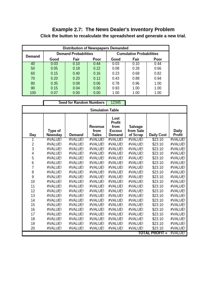 Example2 7NewsDealer | PDF | Probability Distribution | Histogram