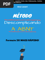 Normas ABNT no Word: Guia Prático | PDF | Botão Ctrl | Teclado de ...