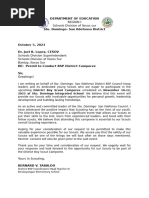 BSP-Request Letter | PDF | Girl Guiding And Girl Scouting | Outdoor ...