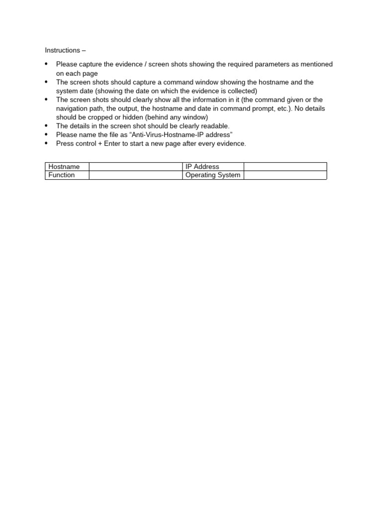 IT Security Documentation Guide | PDF