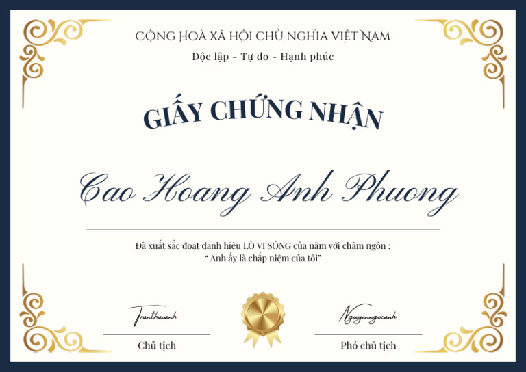 Cream Bordered Appreciation Certificate | PDF