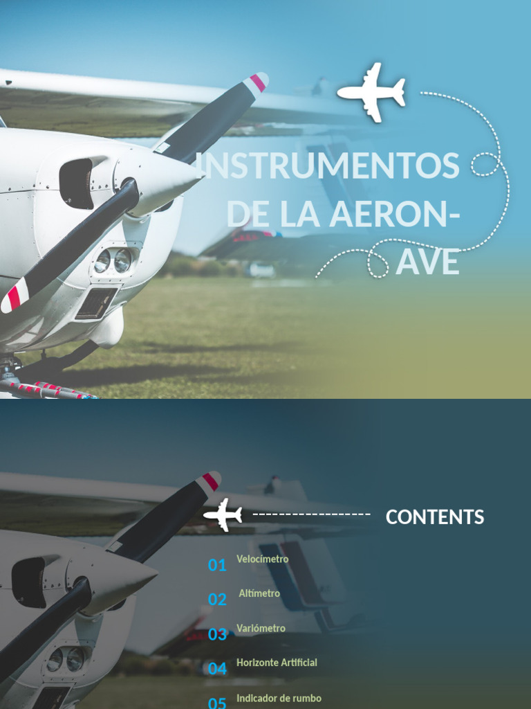 Instrumentos de Vuelo en Aeronaves | PDF | Altímetro | Aviación