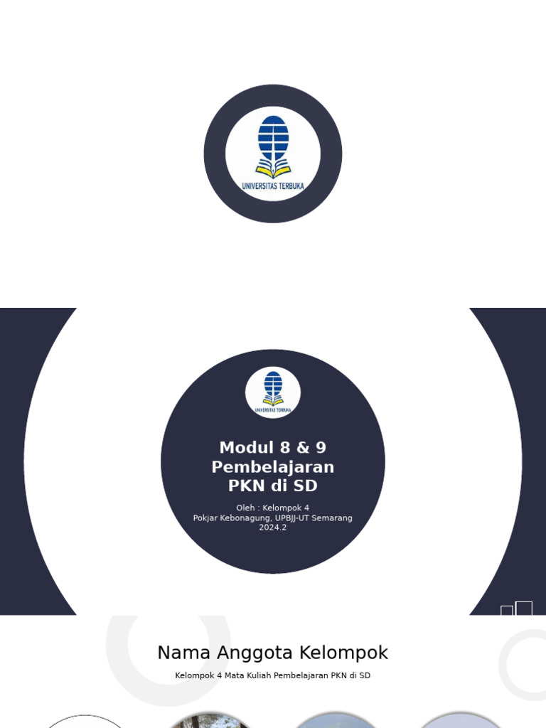 Modul 8&9 Pembelajaran PKN Di SD | PDF