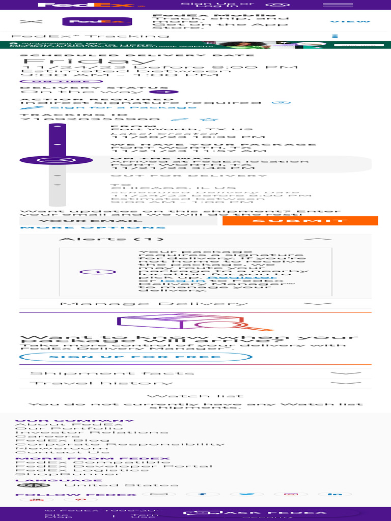 Detailed Tracking | PDF