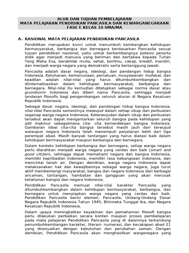 CP Atp PKN KLS X SMK GRL 2024 | PDF